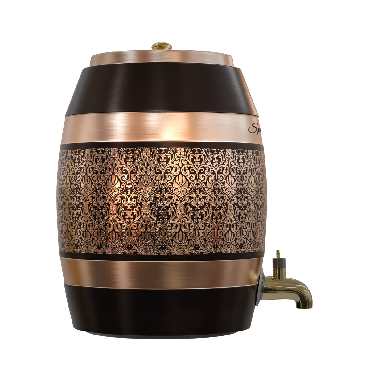Pure Copper Decorative Water Tank - 5 Liters – LA'FORTE