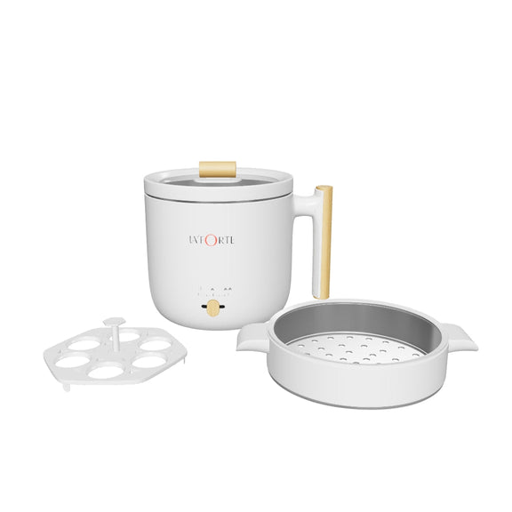 LA' FORTE Multi Cook kettle with Steamer and Egg Boiling Tray Food Gra ...